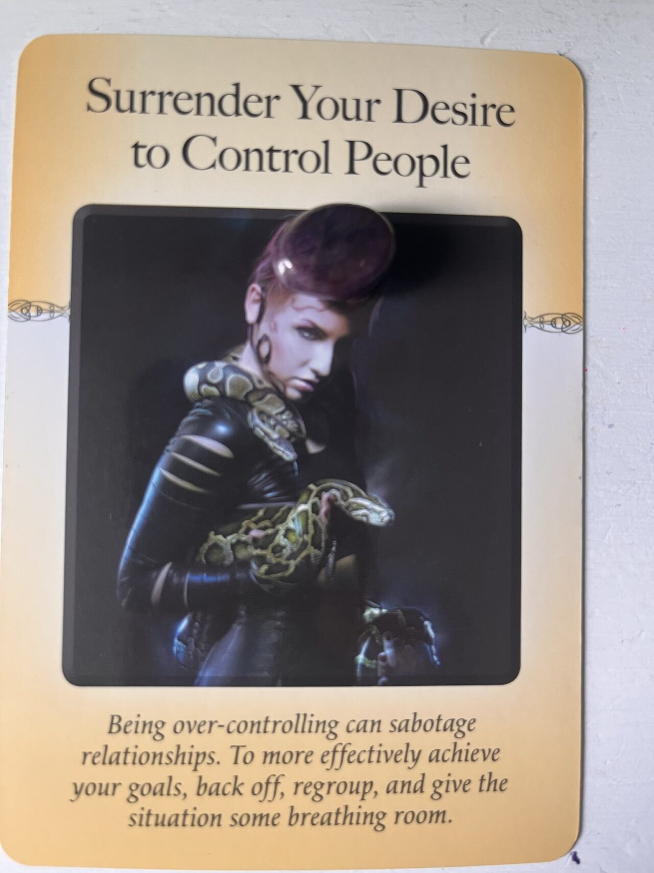 Surrender Your Desire to Control People | Thoth Readings